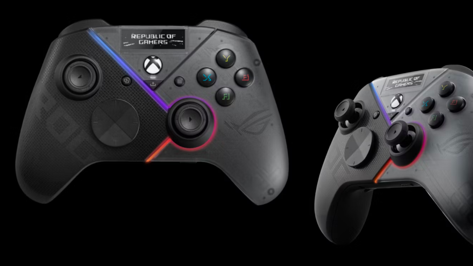 Xbox Controller With OLED Screen Revealed by Asus | The Toyota Gaming ...